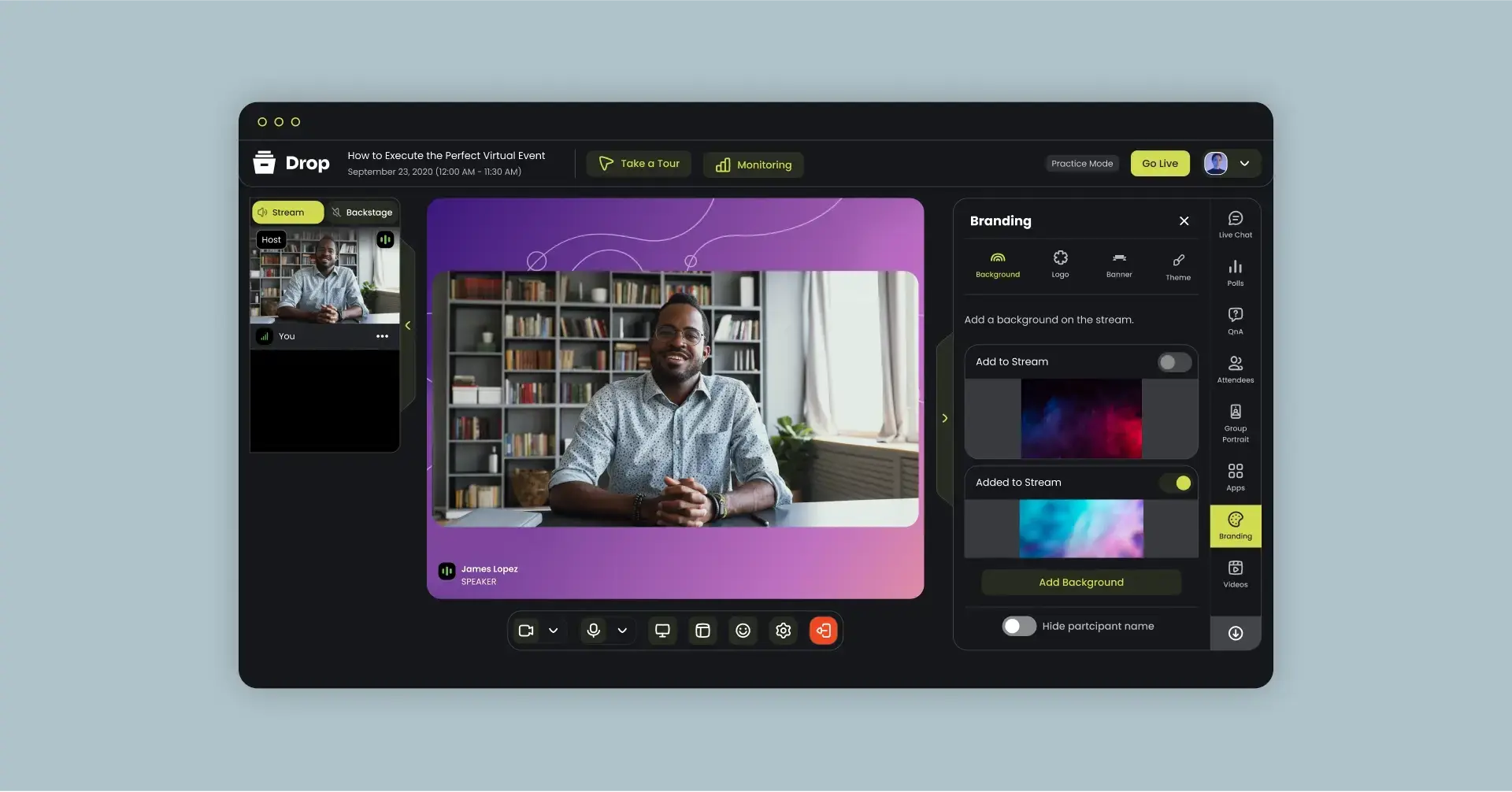 Deliver a Superior Webinar Presentation With Hubilo Broadcasting Studio